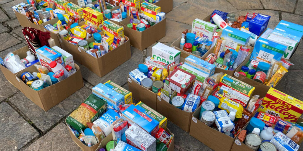 Monthly Food Hamper Distribution – The Connect Hub